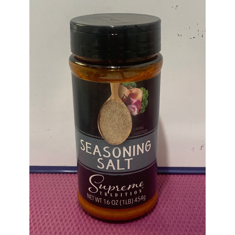 Supreme Tradition Seasoning Salt 454g🇺🇸 | Shopee Philippines
