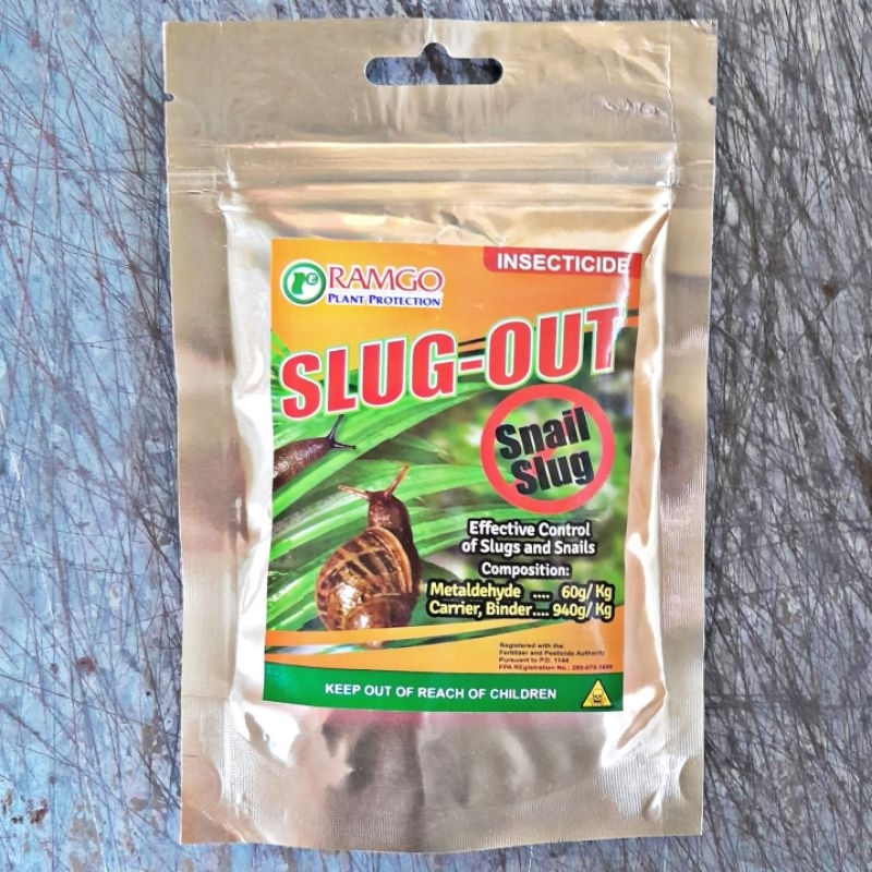 SLUG-OUT SNAIL/SLUG INSECTICIDE (100 GRAMS) by RAMGO | Shopee Philippines