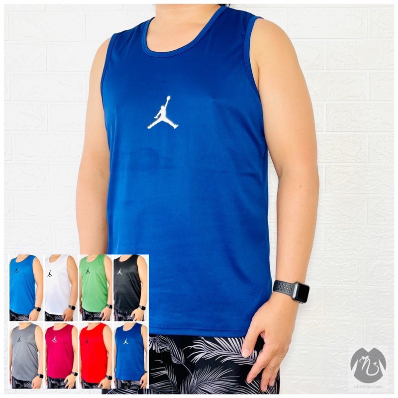 3 pcs assorted color jordan jersey sando, fot up to large frame ...
