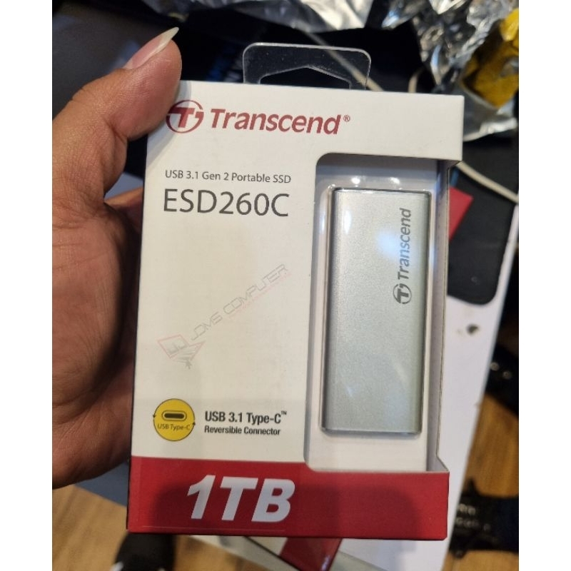 Transcend 500GB/1TB Portable SSD USB 3.1 Gen 2, Type C ESD260C | Shopee ...