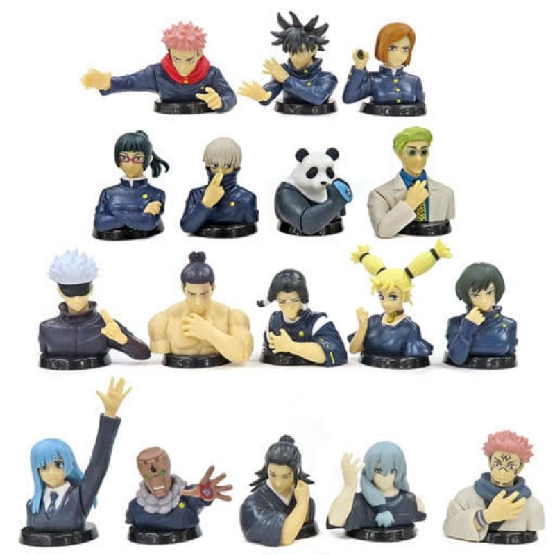 Authentic Jujutsu Kaisen Choco Egg Figure | Shopee Philippines