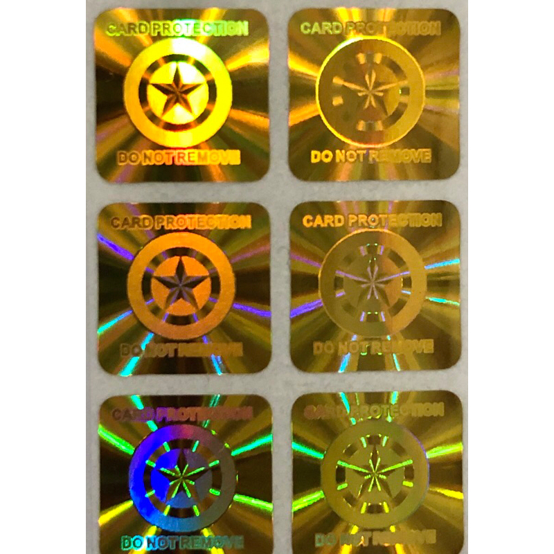 CVV Anti Theft Hologram Sticker Cover For Credit Or Debit Cards ...