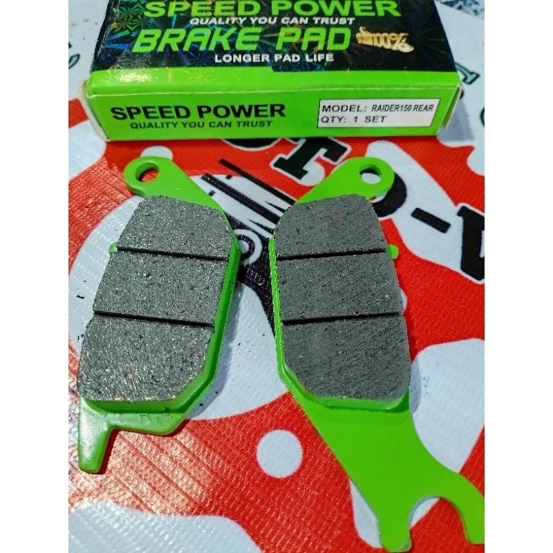 RAIDER 150 Rear Brake Pad (Made in THAILAND) | Shopee Philippines