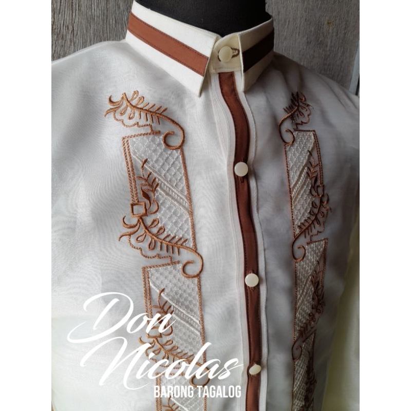 Barong Tagalog for Men | Don Nicolas Barong Tagalog | Shopee Philippines