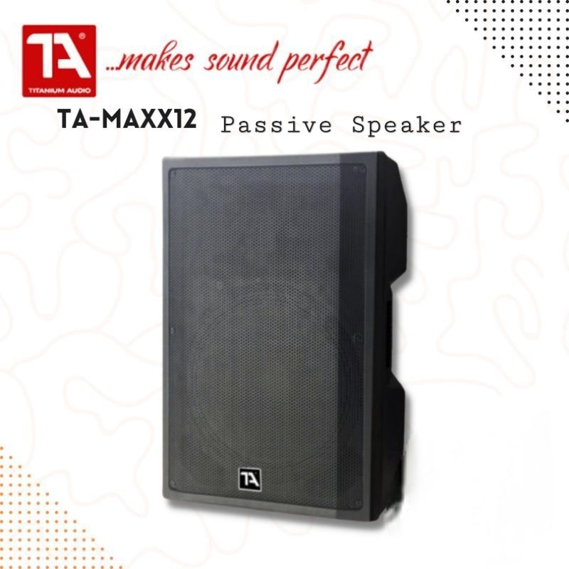 Titanium Audio Maxx-12 Passive Speaker Per Piece | Shopee Philippines