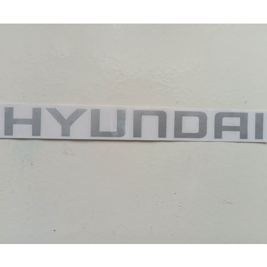 H100 Hyundai sticker for front Fascia | Shopee Philippines