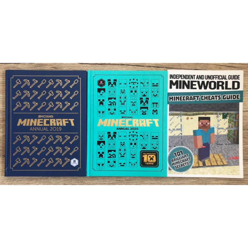 Everything About Minecraft (Books and Activity Set) | Shopee Philippines