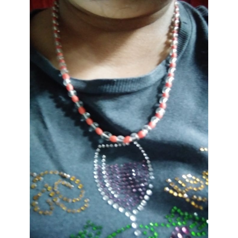 Indian lucky charms -pampaswerte/necklace (orange) | Shopee Philippines