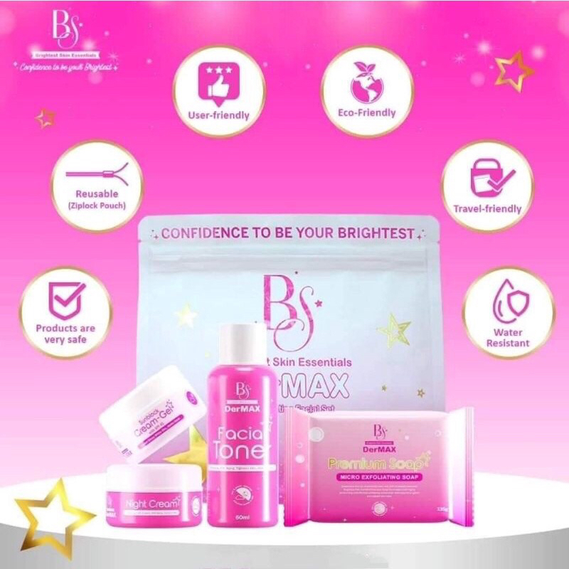 Dermax Set By Brightest Skin Essential | Shopee Philippines