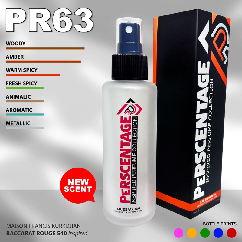 PR63 | PeRSCENTAGE EDP Unisex | Shopee Philippines