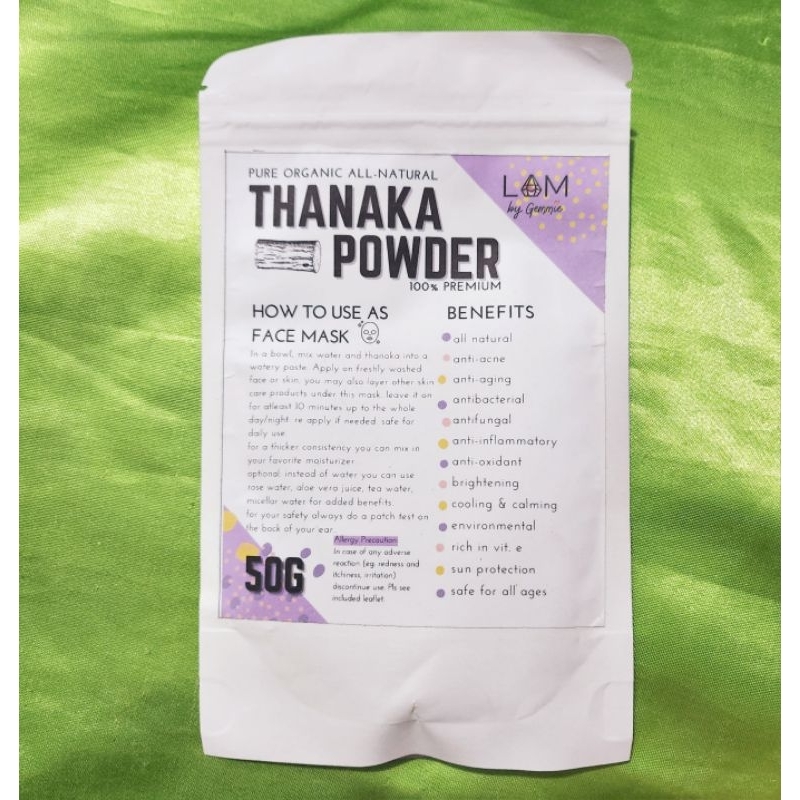 Pure organic All Natural Thanaka powder for face mask sensitive ...