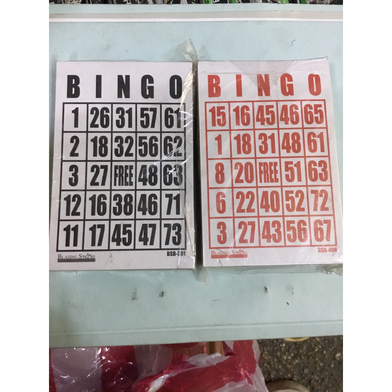 Bingo Cards (50pcs) | Shopee Philippines