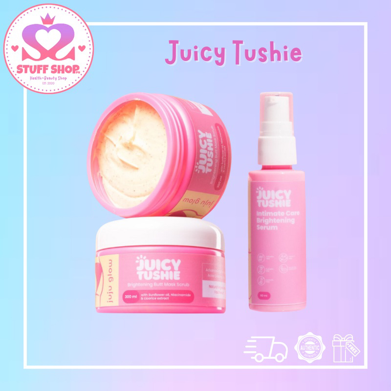 JUICY TUSHIE | Butt Scrub FREE COCOBERRY SOAP/RANDOM FREEBIE | Shopee ...