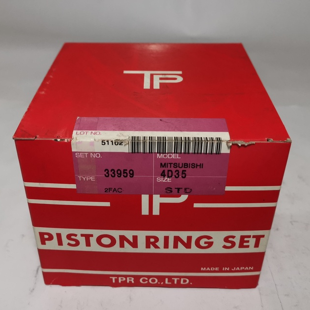 TP Piston Ring For MITSUBISHI 4D35 (33959) | Shopee Philippines