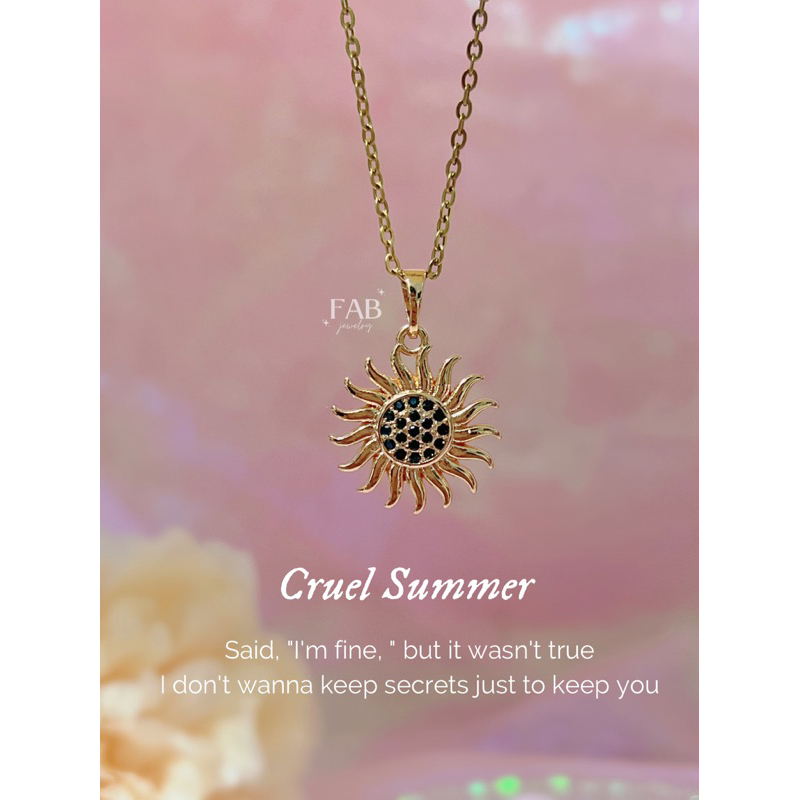 FAB | Taylor Swift Inspired - CRUEL SUMMER | Shopee Philippines