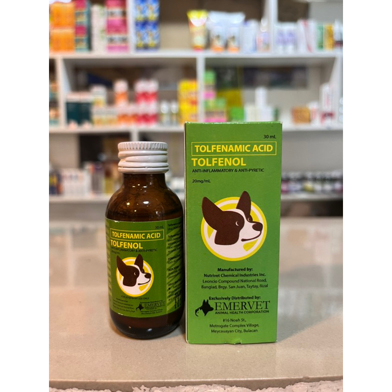 Tolfenamic Acid for Dogs and Cats 30ml | Shopee Philippines