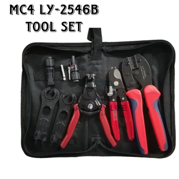 MC4 tools set LY-2546B with MC4 connector | Shopee Philippines
