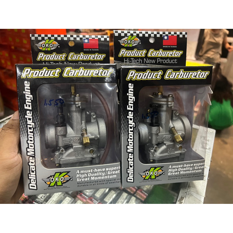 OKO Racing Carburetor Carb Assembly Assy Flat slide type Universal 28MM ...