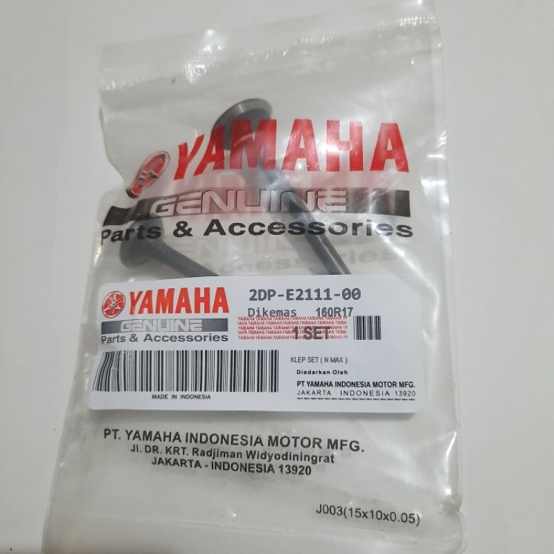 GENUINE Engine Valve NMAX V1, AEROX V1 (int&exh) SET (2pcs) | Shopee ...