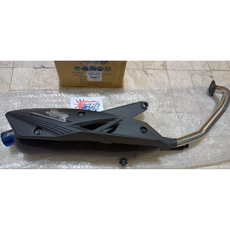 SUN RACING ADJUSTABLE PIPE V2 BLUE TIP [ORIGINAL] | Shopee Philippines