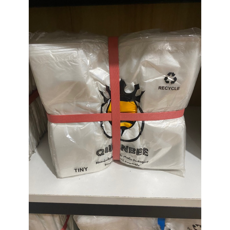 Plastic Sando Bag Transparent QueenBee (S,M,L) | Shopee Philippines