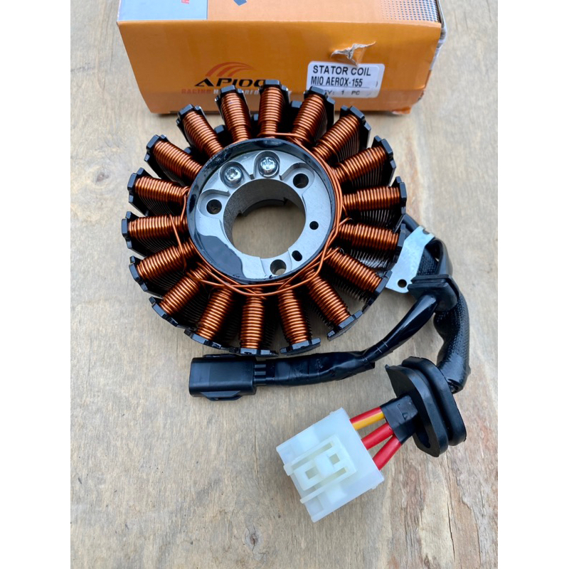 Stator assembly Aerox 155 V1 with pulser | Shopee Philippines
