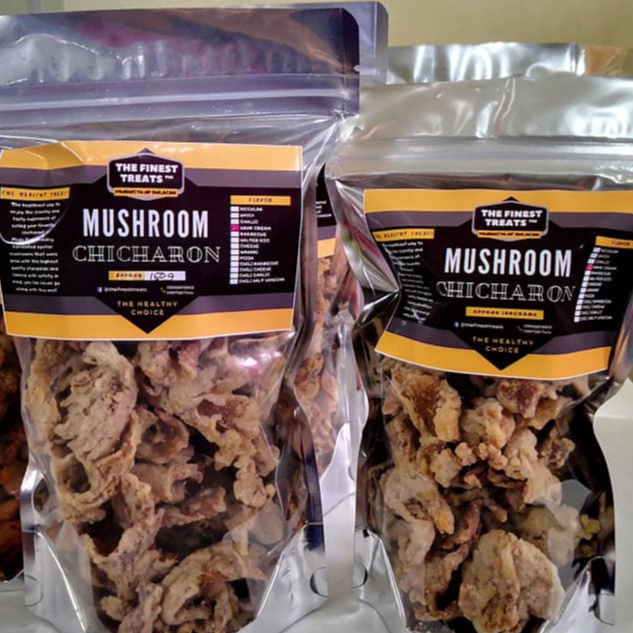 Mushroom Chicharon Mushroom Snacks Chicharon Bagnet wfh SNACKS ILOCOS ...