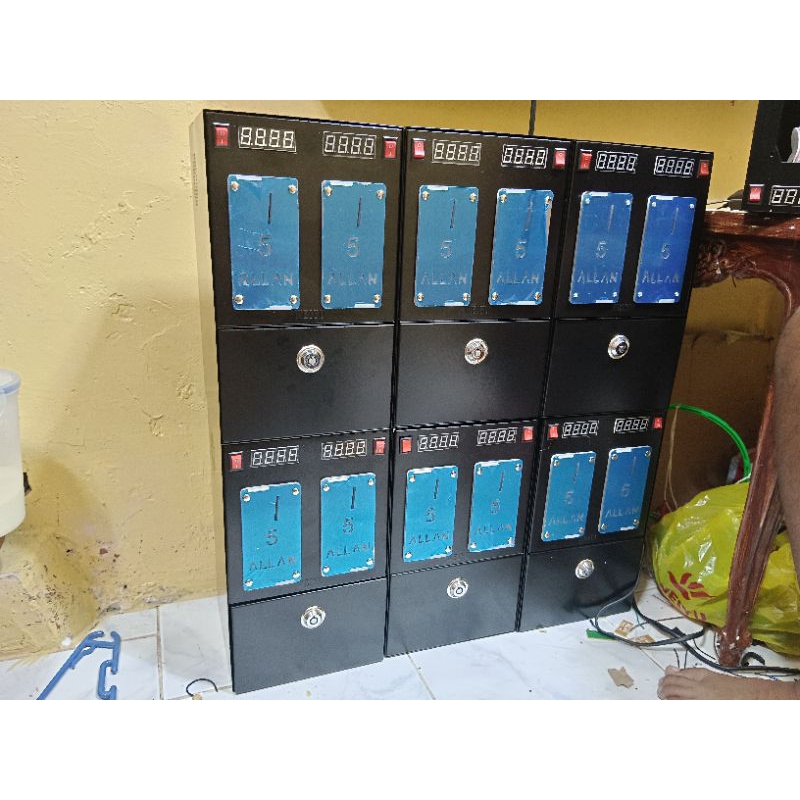 dual coinbox use for carwash Pisonet 5piso only/ 1piso only | Shopee ...
