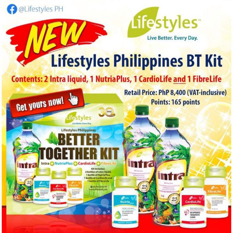 Lifestyles Intra | Better Together Kit | Herbal Food Supplement ...