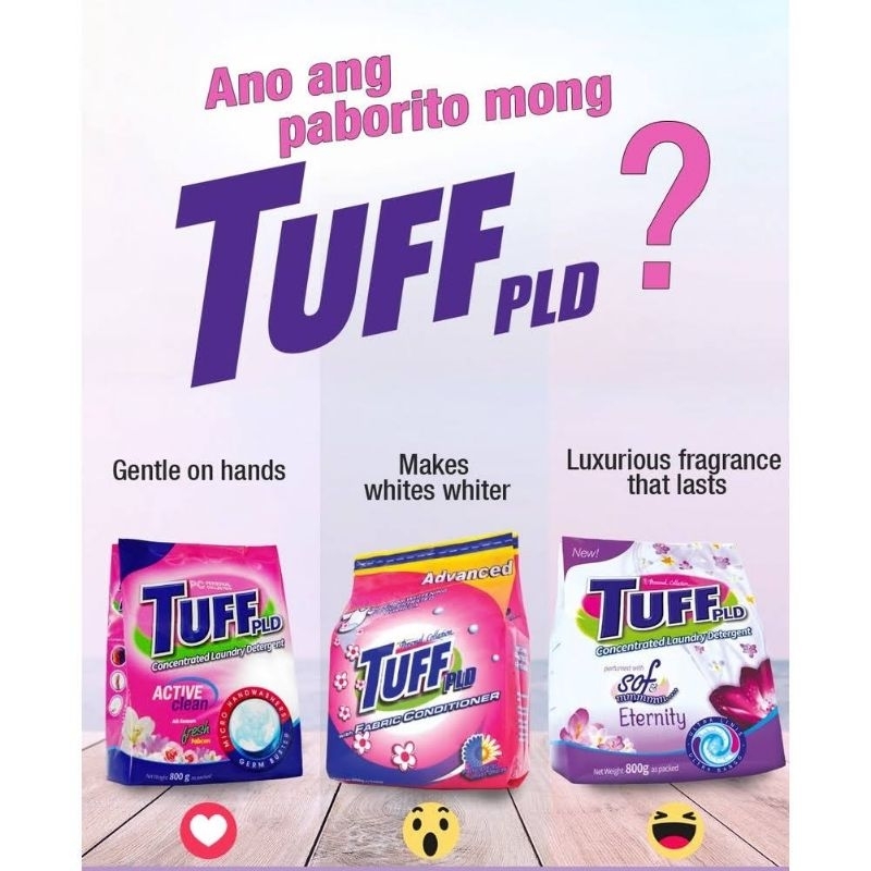 TUFF PLD LAUNDRY DETERGENT 800G | Shopee Philippines