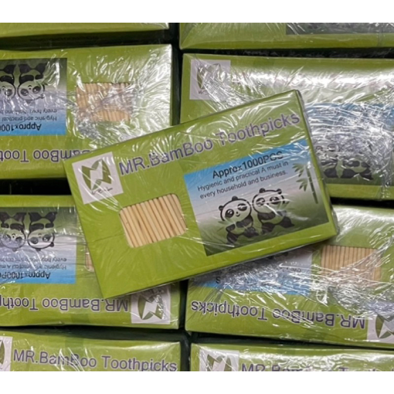 Toothpick, Mr Bamboo Toothpicks (Approx. 1000pcs) | Shopee Philippines