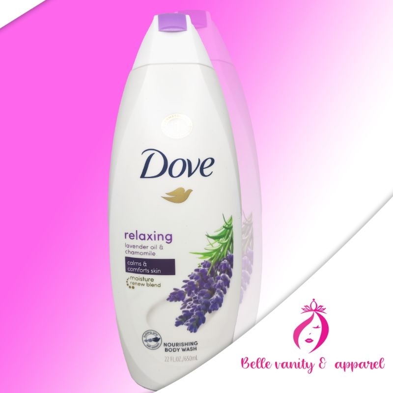 Dove Relaxing Lavender Oil & Chamomile Body Wash | Shopee Philippines