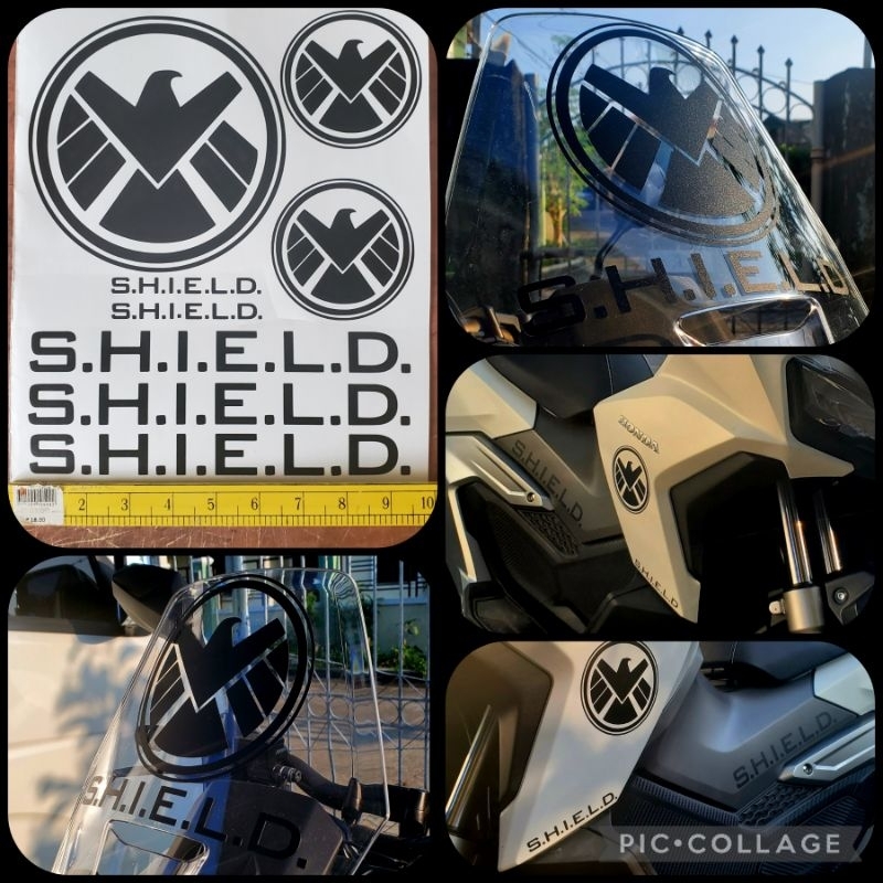 S.H.I.E L.D marvel sticker set cutout | Shopee Philippines