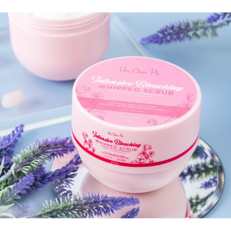Her Choice Ph Intensive Bleaching Whipped Scrub | Shopee Philippines