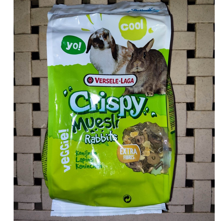 Versele-Laga Crispy Muesli for Rabbits 400g and 1Kg / Rabbit Food ...