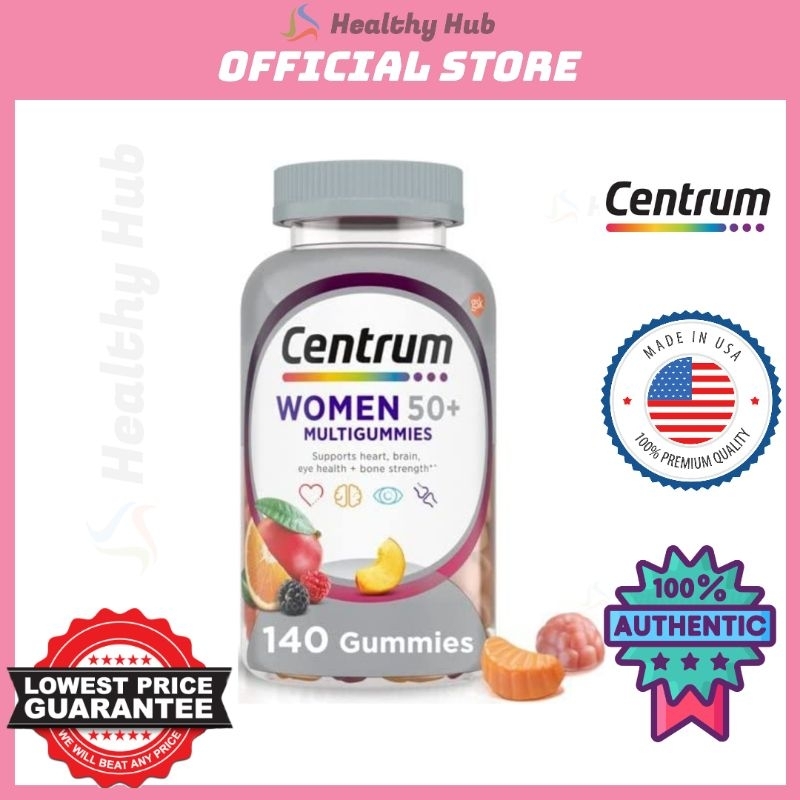 Centrum Silver Womens Multigummies For Women 50 Plus Multivitamin