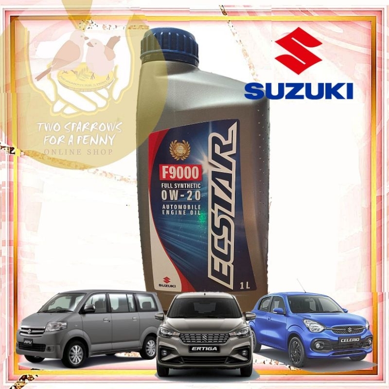 Suzuki Engine Oil 1 Liter Ecstar Brand Fully Synthetic 0W-20 | Shopee ...