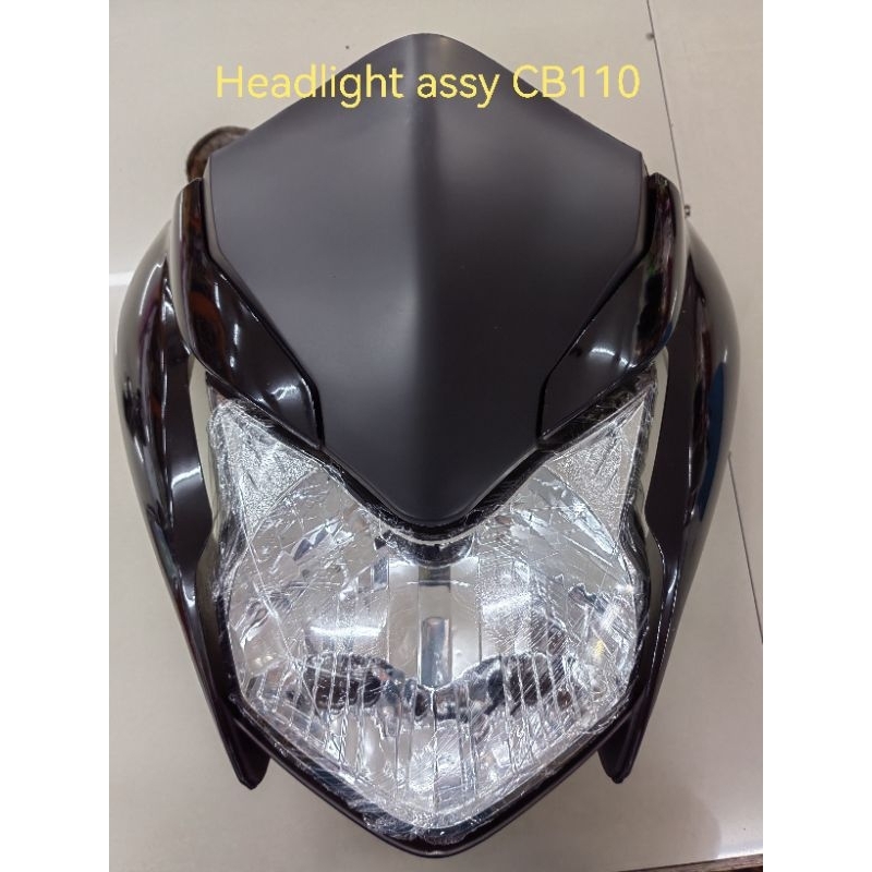 Motorcycle headlight assy CB110/mio soul | Shopee Philippines