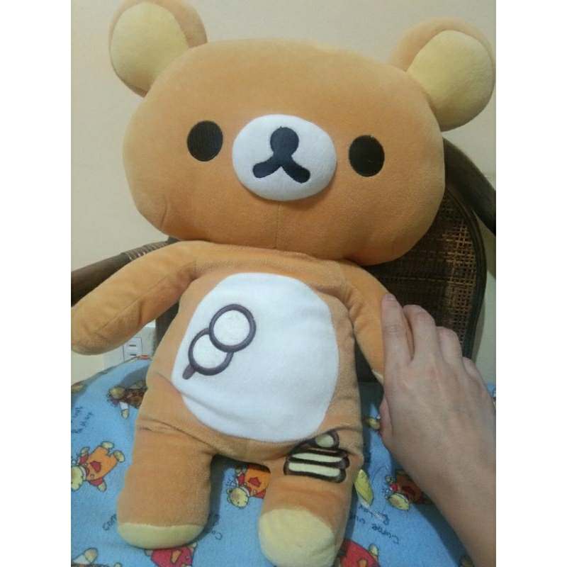 themushroomgiftshop Rilakkuma Stuffed Toy Big Plush Huggable | Shopee ...