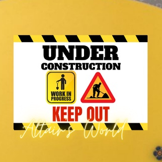 Signage: Area Under Construction | Men at Work Aesthetic Sign ...