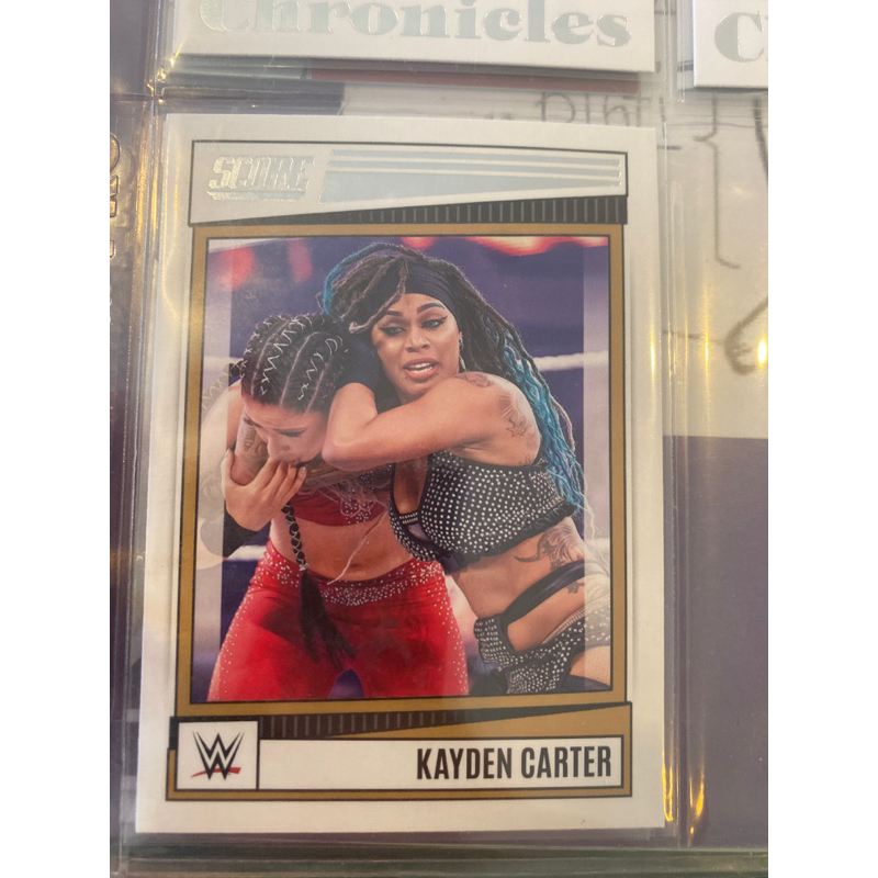 Wwe Divas Kayden Carter Score Trading Card 2022 | Shopee Philippines
