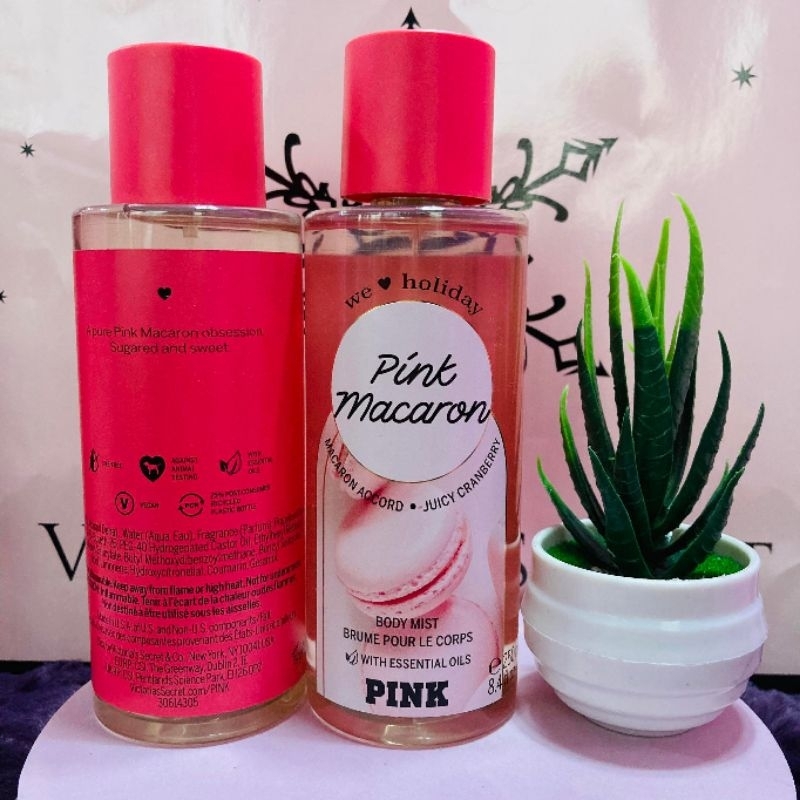 Victoria's Secret PINK Mist - Pink Macaron 250mL | Shopee Philippines