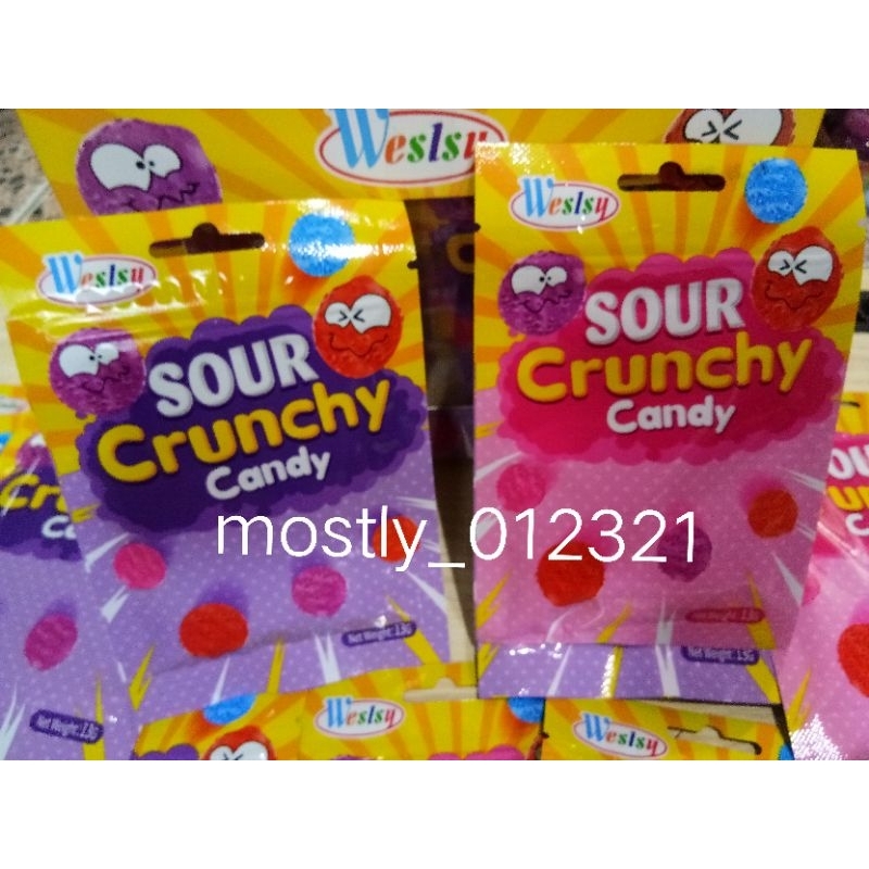 SOUR CRUNCHY CANDY 30's | Shopee Philippines
