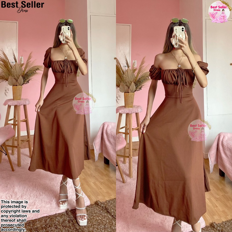 BSD BEST SELLER CLEOPATRA (S-XXL) BUSTIER MAXI DRESS (BEST SELLER DRESS ...