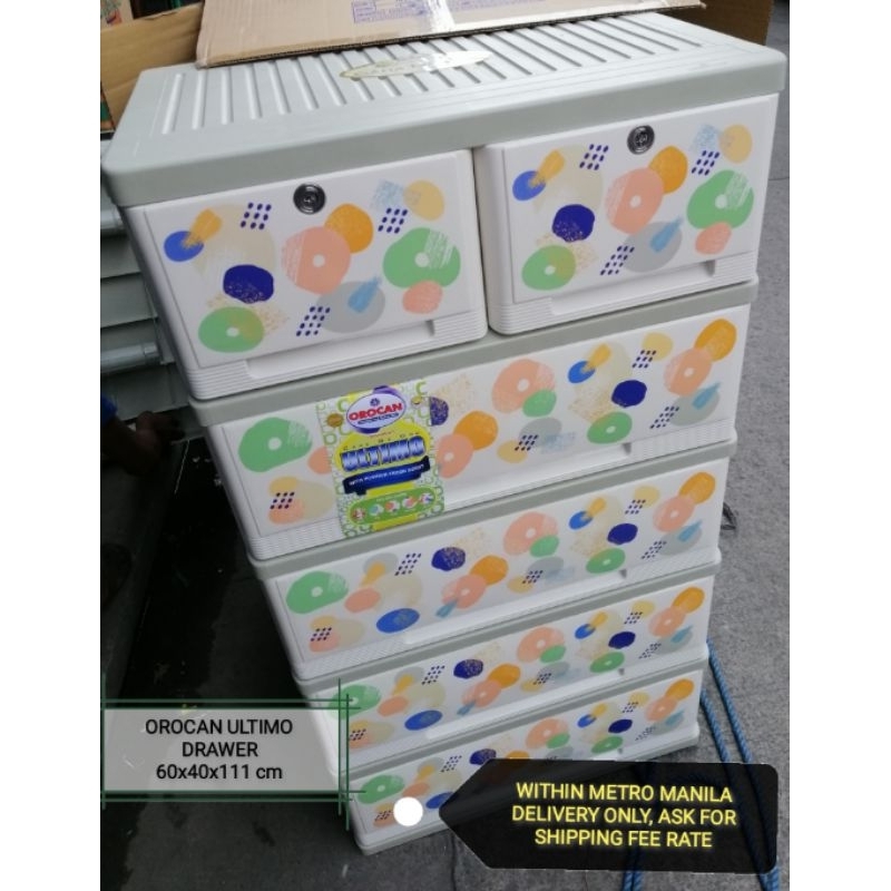 orocan ultimo drawer 5 layer durabox | Shopee Philippines