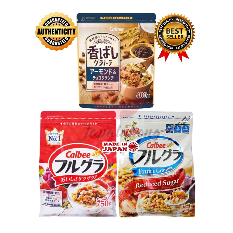 Calbee Kelloggs Nissin Fruits Nuts Granola Oats Strawberry Chocolate ...