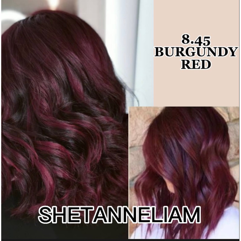 8.45 Bremod Burgundy Red with oxidizer | Shopee Philippines