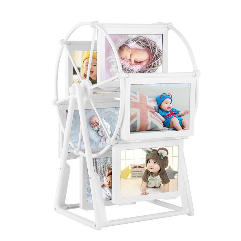 BEAUBOX rotating Ferris wheel picture frames vintage style photo frame ...
