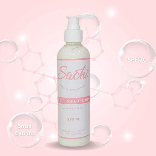 Sachi Lotion SPF70 (RESELLER Package) | Shopee Philippines