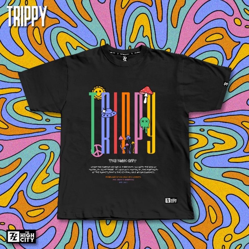 Trippy Black (TheHighCity) | Shopee Philippines